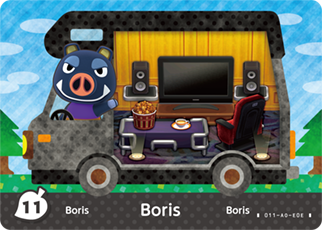 Boris - Animal Crossing Enciclopedia