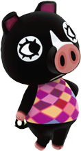 Nerea/Negrea - Animal Crossing Enciclopedia