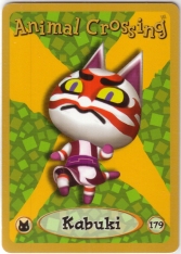 Kabuki - Animal Crossing Enciclopedia