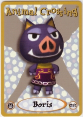 Boris - Animal Crossing Enciclopedia