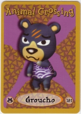 Groucho - Animal Crossing Enciclopedia