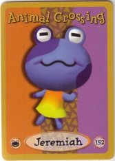 Jeremías - Animal Crossing Enciclopedia