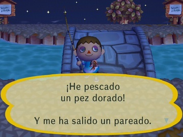 Pez dorado - Animal Crossing Enciclopedia