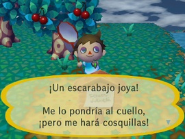 Escarabajo joya - Animal Crossing Enciclopedia