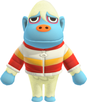 Hans - Animal Crossing Enciclopedia