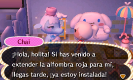 Chai - Animal Crossing Enciclopedia