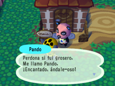Pando - Animal Crossing Enciclopedia