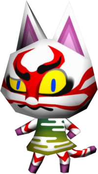 Kabuki - Animal Crossing Enciclopedia
