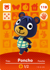Poncho - Animal Crossing Enciclopedia