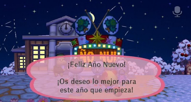 Año Nuevo - Animal Crossing Enciclopedia