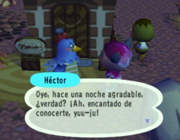 Héctor - Animal Crossing Enciclopedia