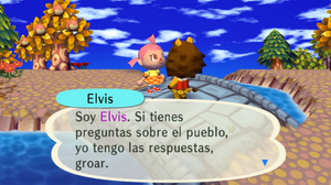 Elvis - Animal Crossing Enciclopedia