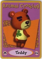 Teddy - Animal Crossing Enciclopedia