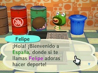 Felipe - Animal Crossing Enciclopedia
