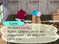Curtis - Animal Crossing Enciclopedia