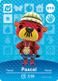 Pascal - Animal Crossing Enciclopedia