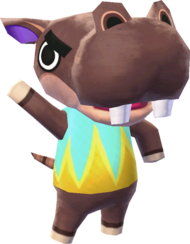 Hipopótamos - Animal Crossing Enciclopedia