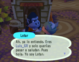 Lotar - Animal Crossing Enciclopedia