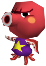 Octavio - Animal Crossing Enciclopedia