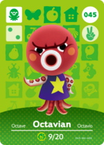 Octavio - Animal Crossing Enciclopedia