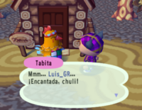 Tabita - Animal Crossing Enciclopedia
