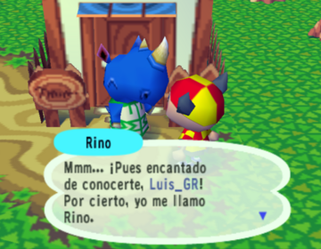 Rino - Animal Crossing Enciclopedia