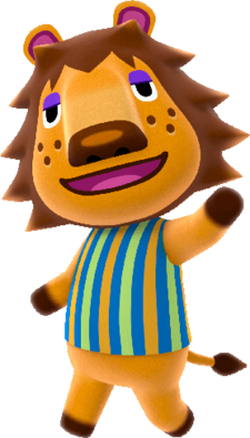 Leoncio - Animal Crossing Enciclopedia