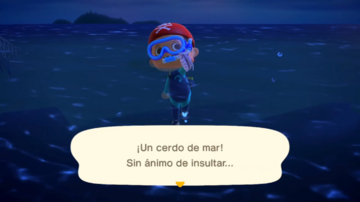 Cerdo de mar - Animal Crossing Enciclopedia
