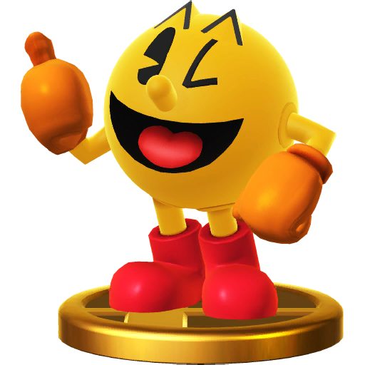 Lista de trofeos de SSB4 Wii U (PAC-MAN) - SmashPedia