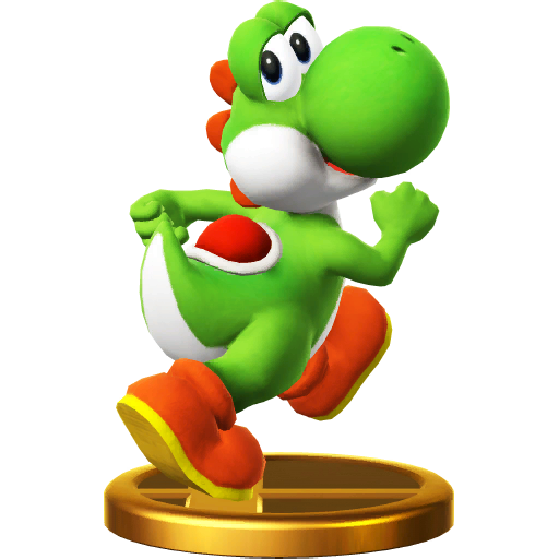 Lista de trofeos de SSB4 Wii U (Yoshi) - SmashPedia