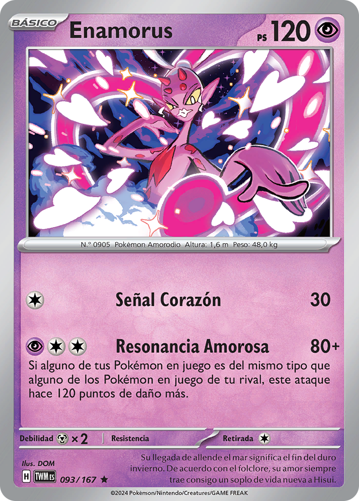Enamorus (Mascarada Crepuscular TCG) - WikiDex, la enciclopedia Pokémon