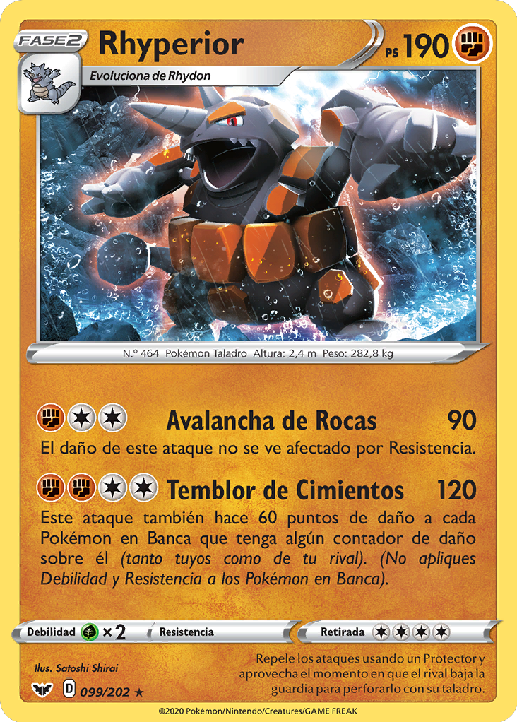 Rhyperior (Espada y Escudo TCG) - WikiDex, la enciclopedia Pokémon