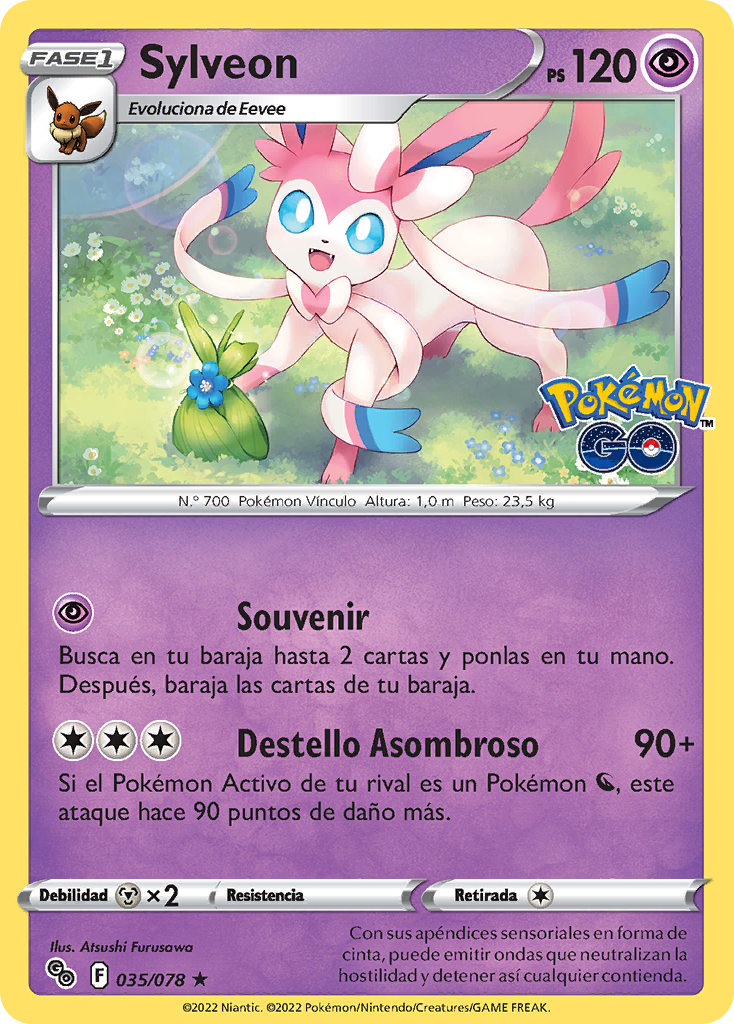 Sylveon (Pokémon GO TCG) - WikiDex, la enciclopedia Pokémon