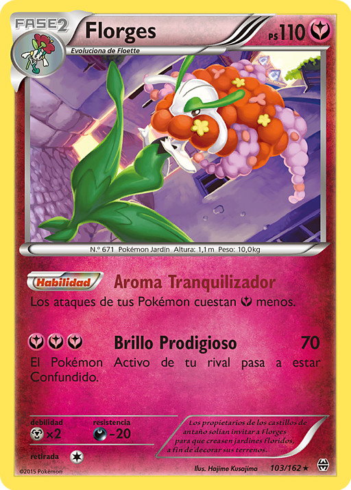 Florges (TURBOimpulso TCG) - WikiDex, la enciclopedia Pokémon