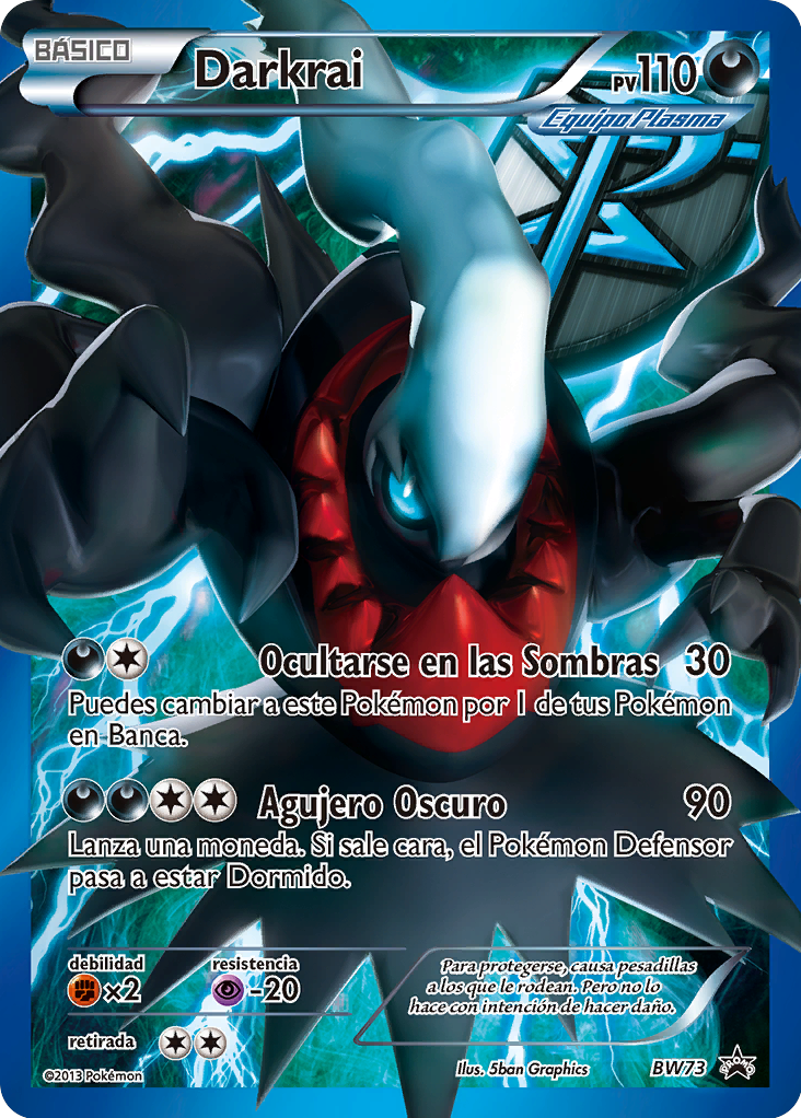 Darkrai (BW Promo 73 TCG) - WikiDex, la enciclopedia Pokémon