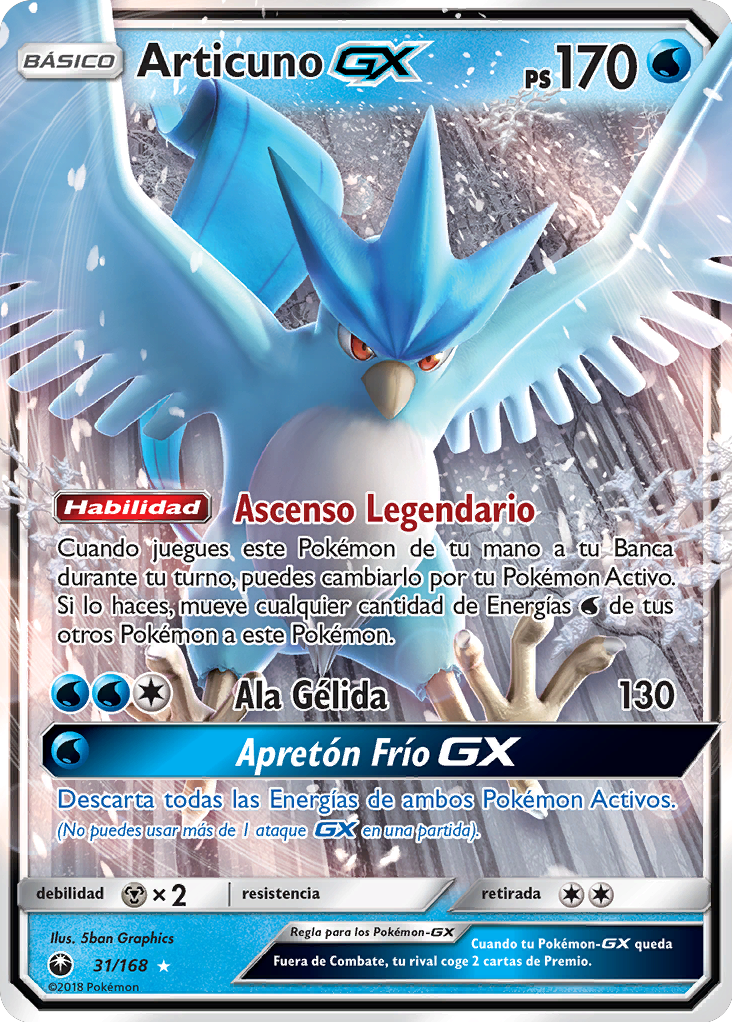 Articuno-GX (Tormenta Celestial TCG) - WikiDex, la enciclopedia Pokémon