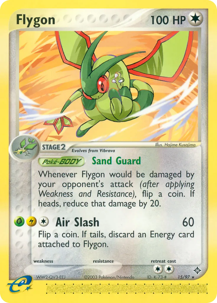 Flygon (Dragon 15 TCG) - WikiDex, la enciclopedia Pokémon