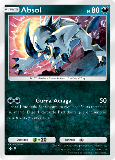 Absol (Megaascenso TCG Pocket) - WikiDex, la enciclopedia Pokémon