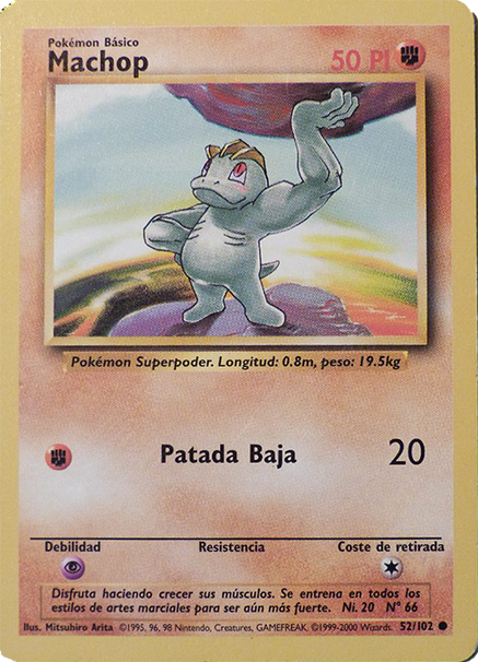 Machop (Base Set TCG) - WikiDex, la enciclopedia Pokémon