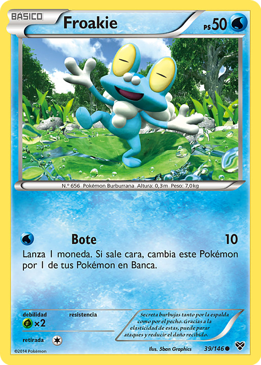 Froakie (XY TCG) - WikiDex, la enciclopedia Pokémon