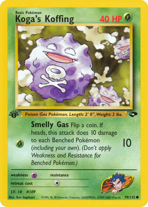 Koga's Koffing (Gym Challenge 79 TCG) - WikiDex, la enciclopedia Pokémon