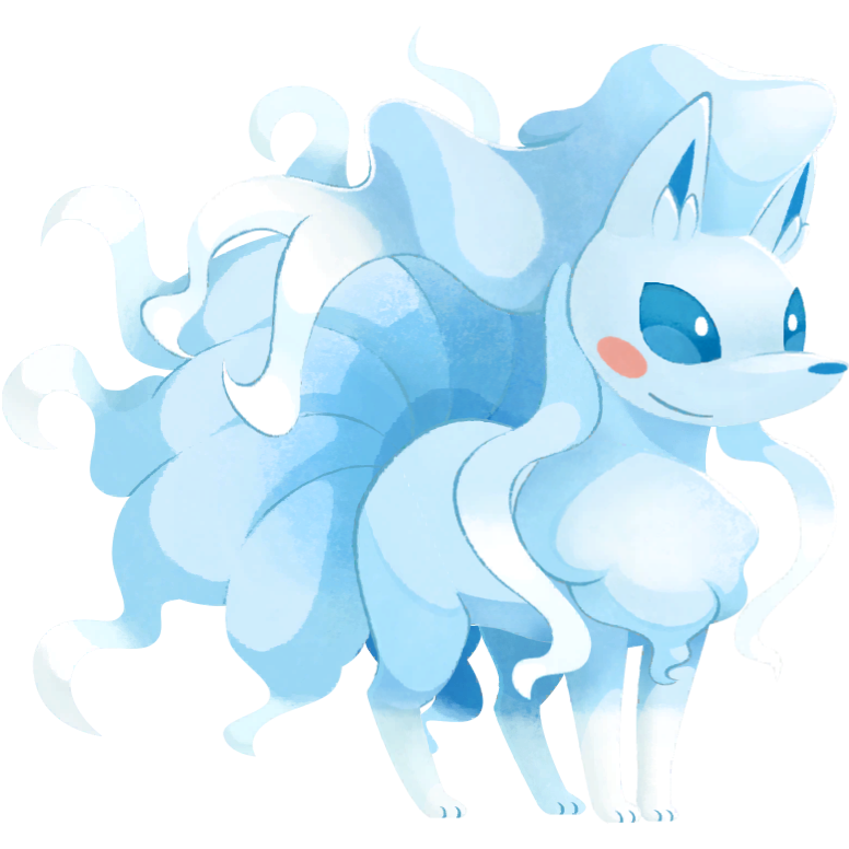 Archivo:Ninetales de Alola Café Mix.png - WikiDex, la enciclopedia Pokémon