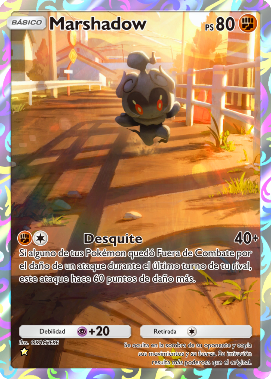 Marshadow (La Isla Singular TCG Pocket) - WikiDex, la enciclopedia Pokémon