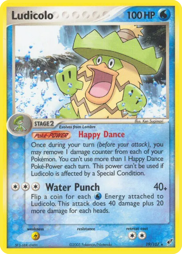 Ludicolo (Deoxys 19 TCG) - WikiDex, la enciclopedia Pokémon