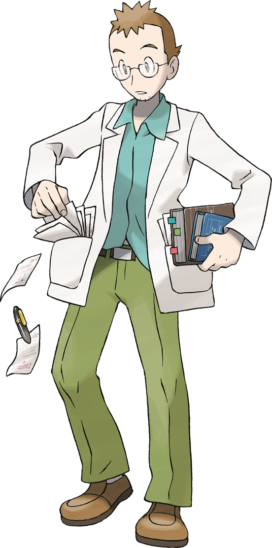 Profesor Elm - WikiDex, la enciclopedia Pokémon