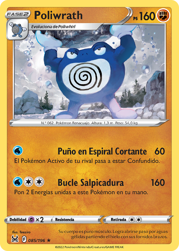 Poliwrath (Origen Perdido TCG) - WikiDex, la enciclopedia Pokémon