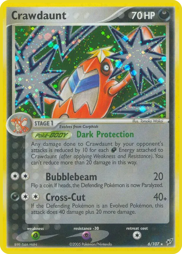 Crawdaunt (Deoxys TCG) - WikiDex, la enciclopedia Pokémon