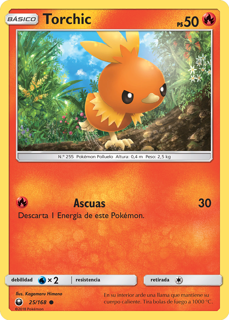 Torchic (Tormenta Celestial 25 TCG) - WikiDex, la enciclopedia Pokémon