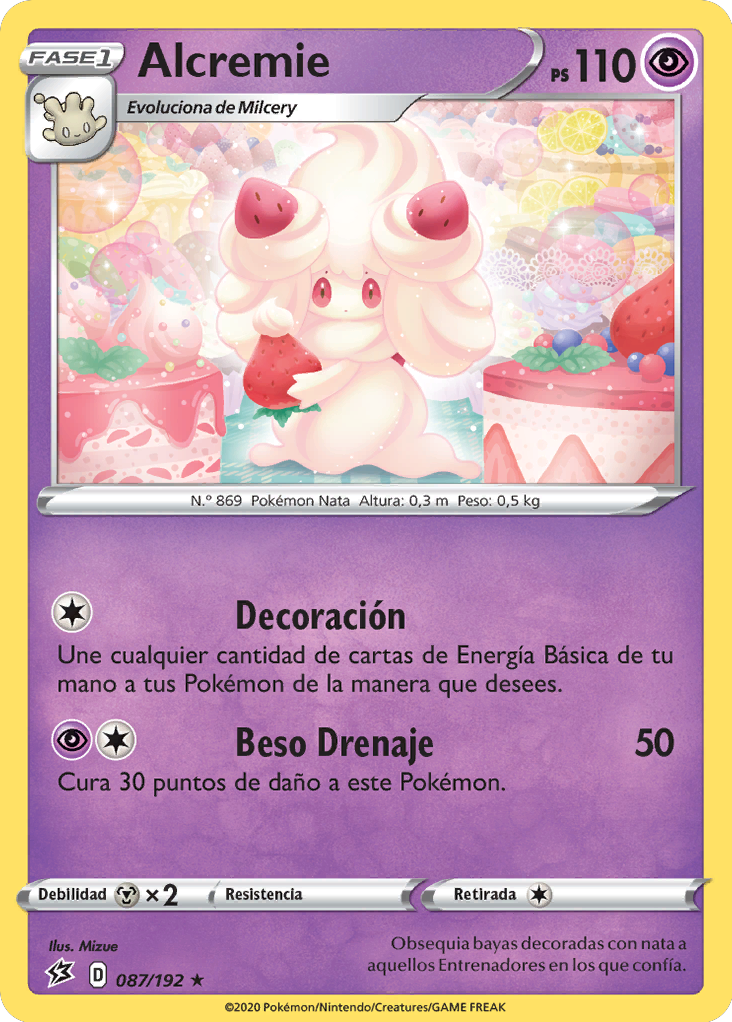 Alcremie (Choque Rebelde TCG) - WikiDex, la enciclopedia Pokémon