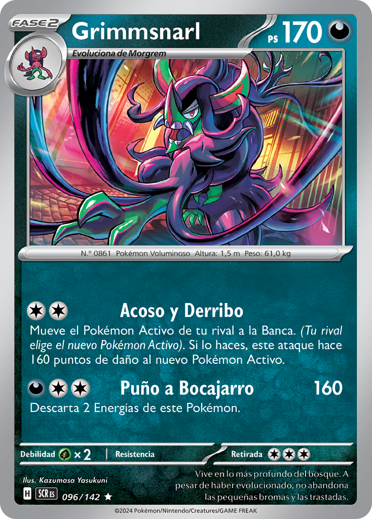 Grimmsnarl (Corona Astral TCG) - WikiDex, la enciclopedia Pokémon